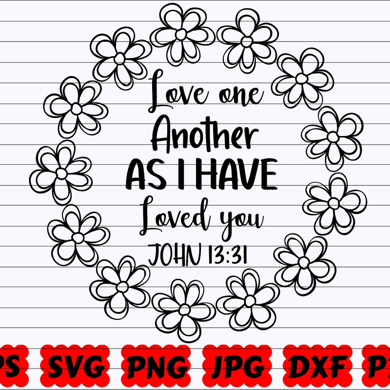 Love One Another - Etsy
