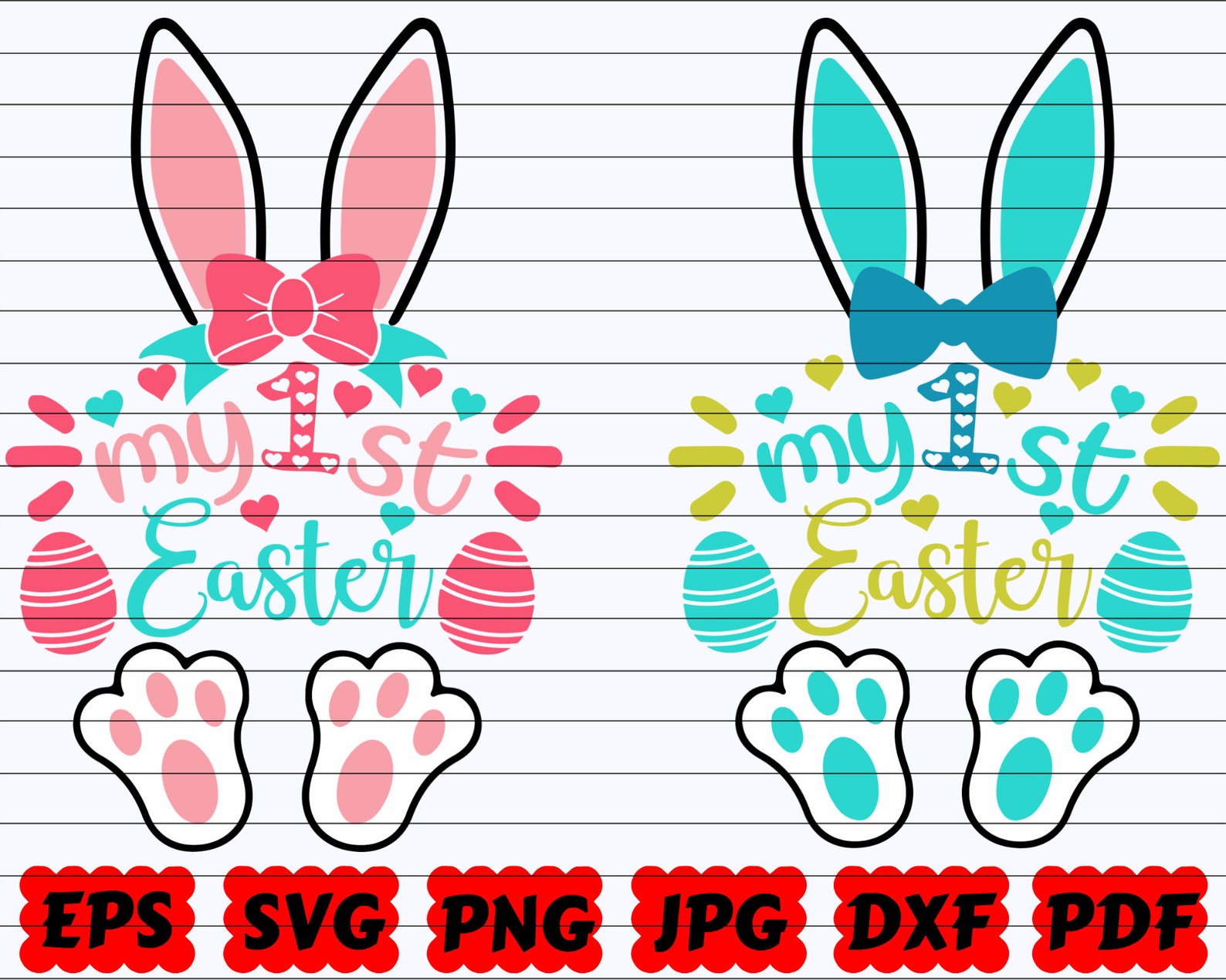 My First Easter SVG My 1st Easter SVG Happy Easter SVG - Etsy
