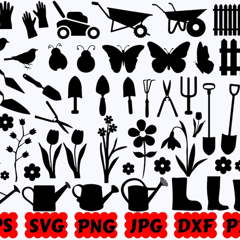 Gardening Svg Files - Etsy