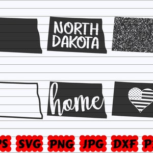 North Dakota State SVG | North Dakota SVG | North Dakota Svg File ...