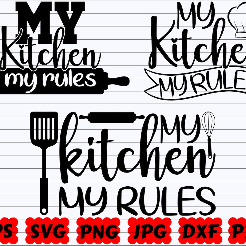 Kitchen Rules - Etsy