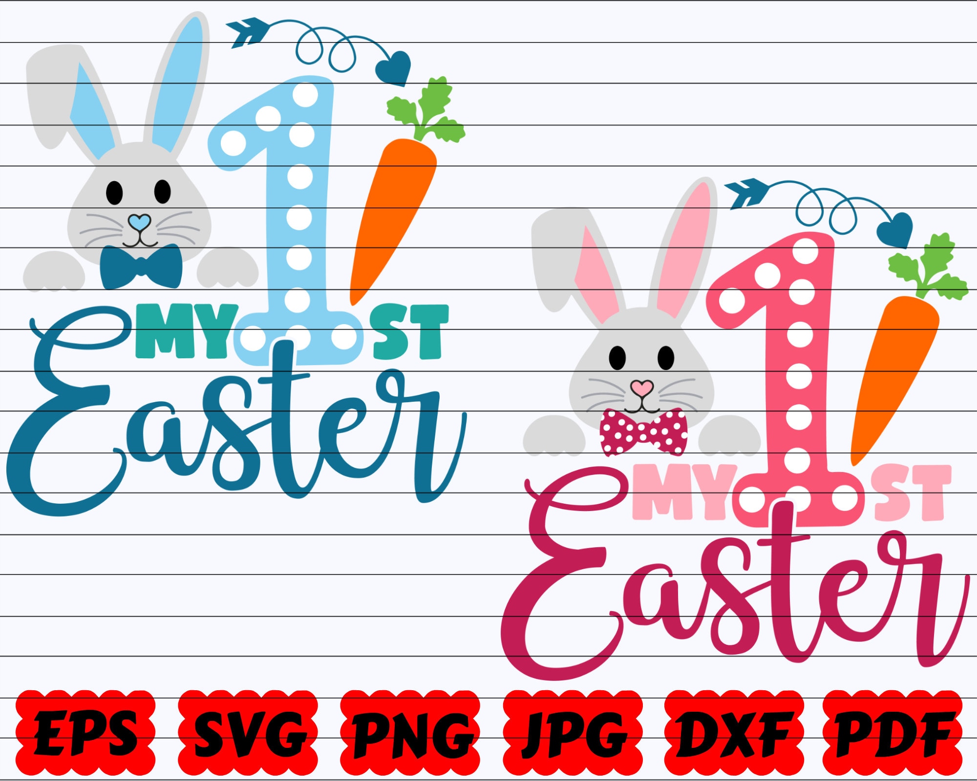My First Easter SVG My 1st Easter SVG Happy Easter SVG - Etsy