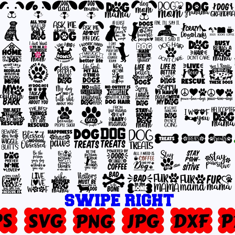 Dog Quote Svg - Etsy