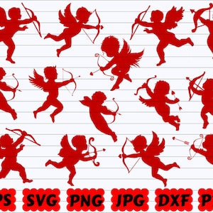 Cupid SVG | Cupid SVG Bundle | Cupid Clipart | Cupid Cut File | Cupid ...