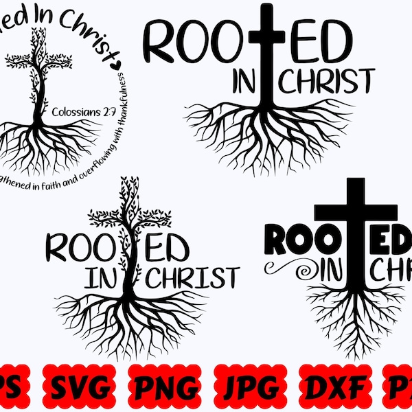 Rooted in Christ Image - Etsy