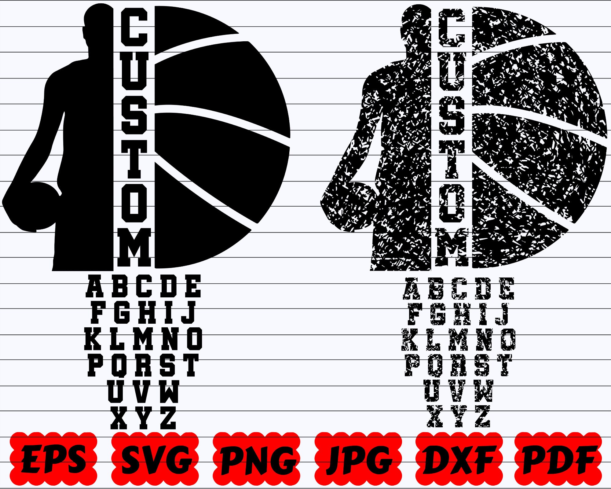 Basketball Custom SVG Custom Basketball SVG Custom SVG - Etsy