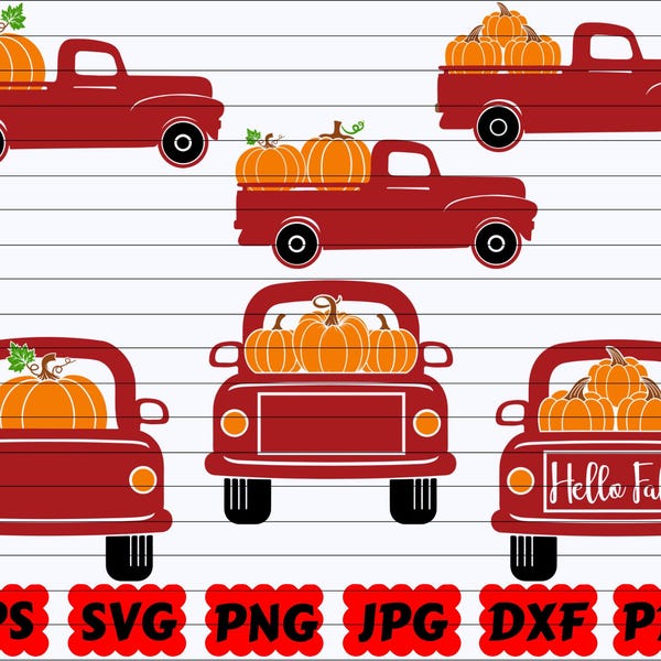 Fall Truck - Etsy