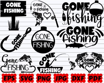 Forever Fishing in Loving Memory Fish Hooks Heart Memorial SVG - Etsy