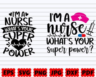 Nurse Super Power - Etsy