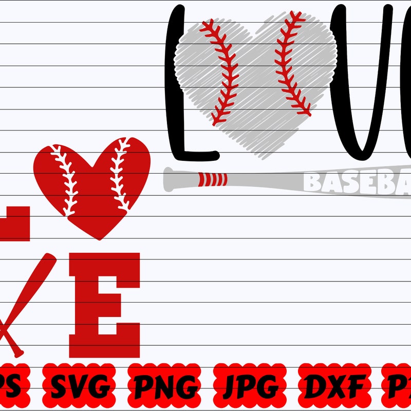 Baseball Love - Etsy