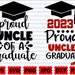 Proud Uncle of a Graduate SVG Proud Uncle SVG Uncle SVG - Etsy