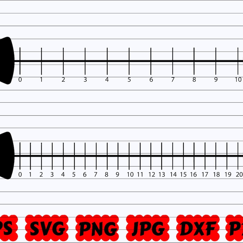 Fish Ruler Svg - Etsy