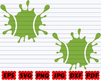 Splash Svg Paint Splatter Svg Paint Svg Splash Silhouette Splash Cut ...