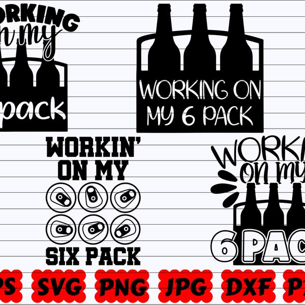 Six Pack Beer Svg - Etsy