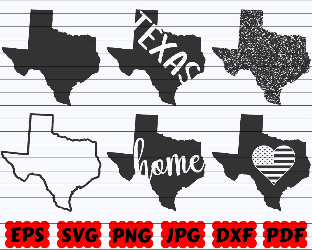 Texas State SVG | Texas SVG | Texas Svg File | Texas Cut File | Texas ...