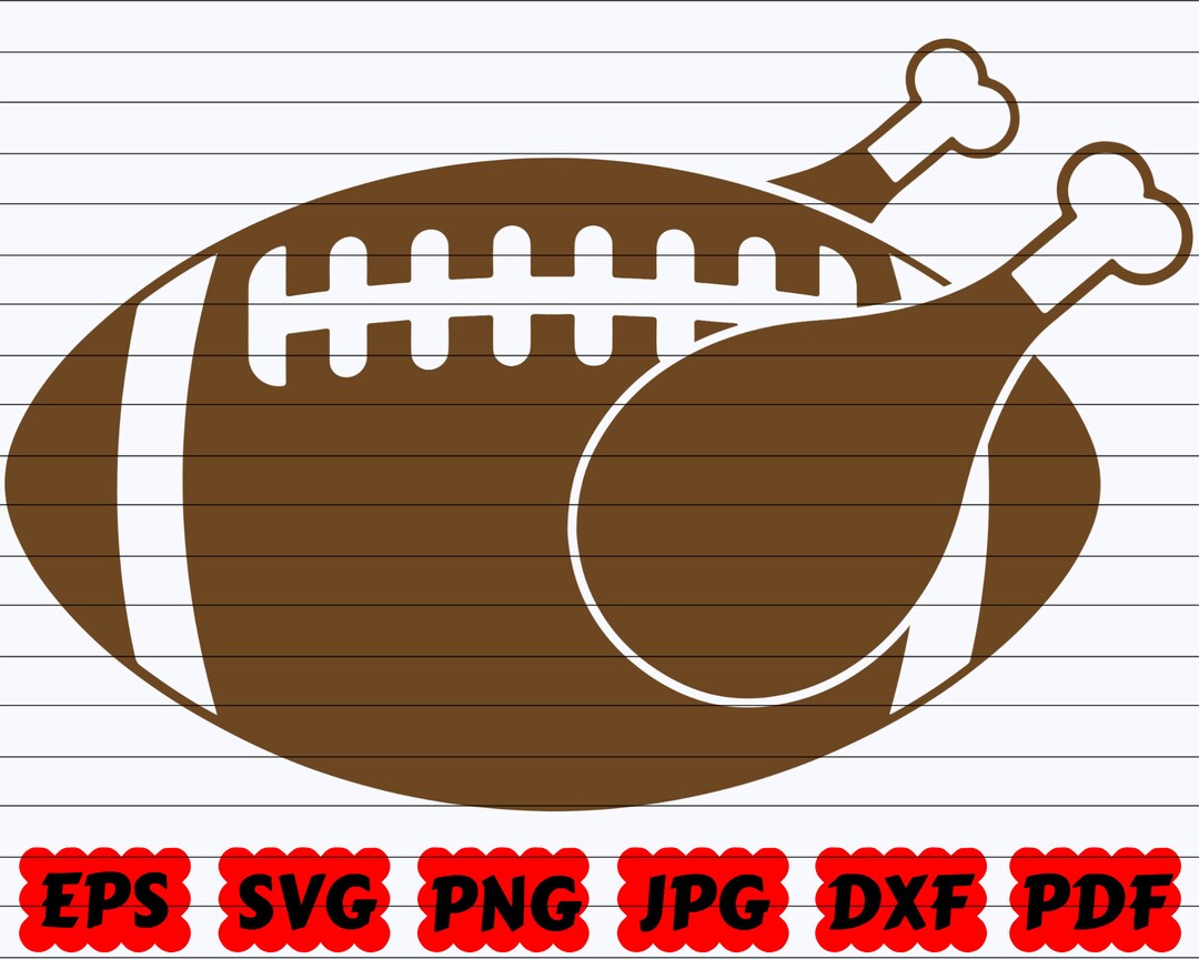 Thanksgiving Turkey Football SVG | Thanksgiving SVG | Turkey Football ...