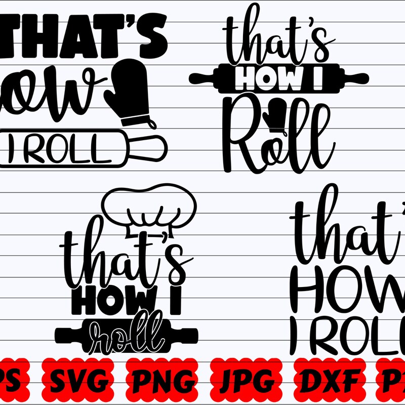 This is How I Roll Svg - Etsy
