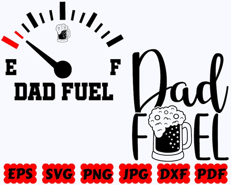 Dad Fuel SVG | Fuel SVG | Dad Mug SVG | Beer Svg | Beer Dad Svg | Cut ...