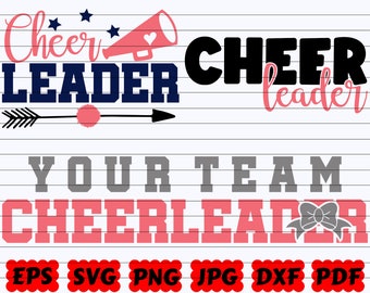 Cheer SVG, Cheerleading Svg, Flyer Svg, Cheer Cut File, Cheerleader Svg ...