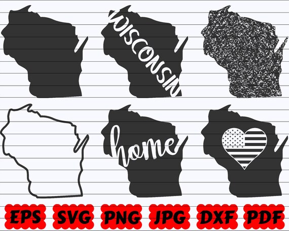 Wisconsin State SVG Wisconsin SVG Wisconsin Svg File | Etsy