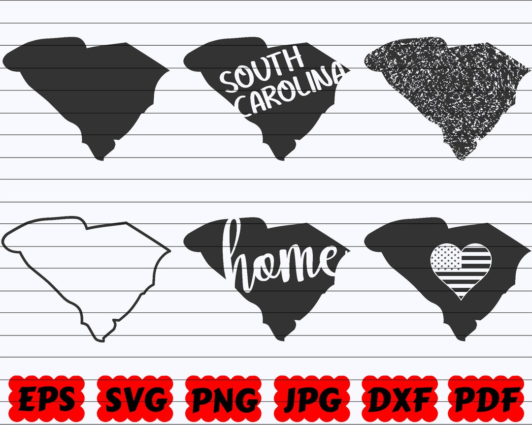 South Carolina State SVG | South Carolina SVG | South Carolina Svg File ...