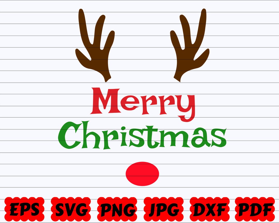 Feliz Navidad Reno SVG / Feliz Navidad SVG / Navidad SVG / Cotización ...
