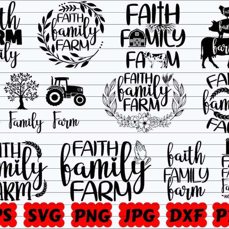 Farm Svg - Etsy