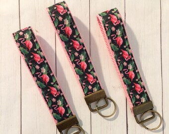 Flamingo Keychain - Etsy