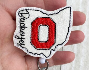 Ohio State Badge Reel | Etsy