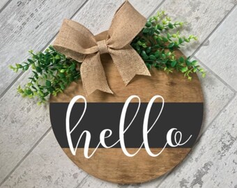 Front door decor | Etsy