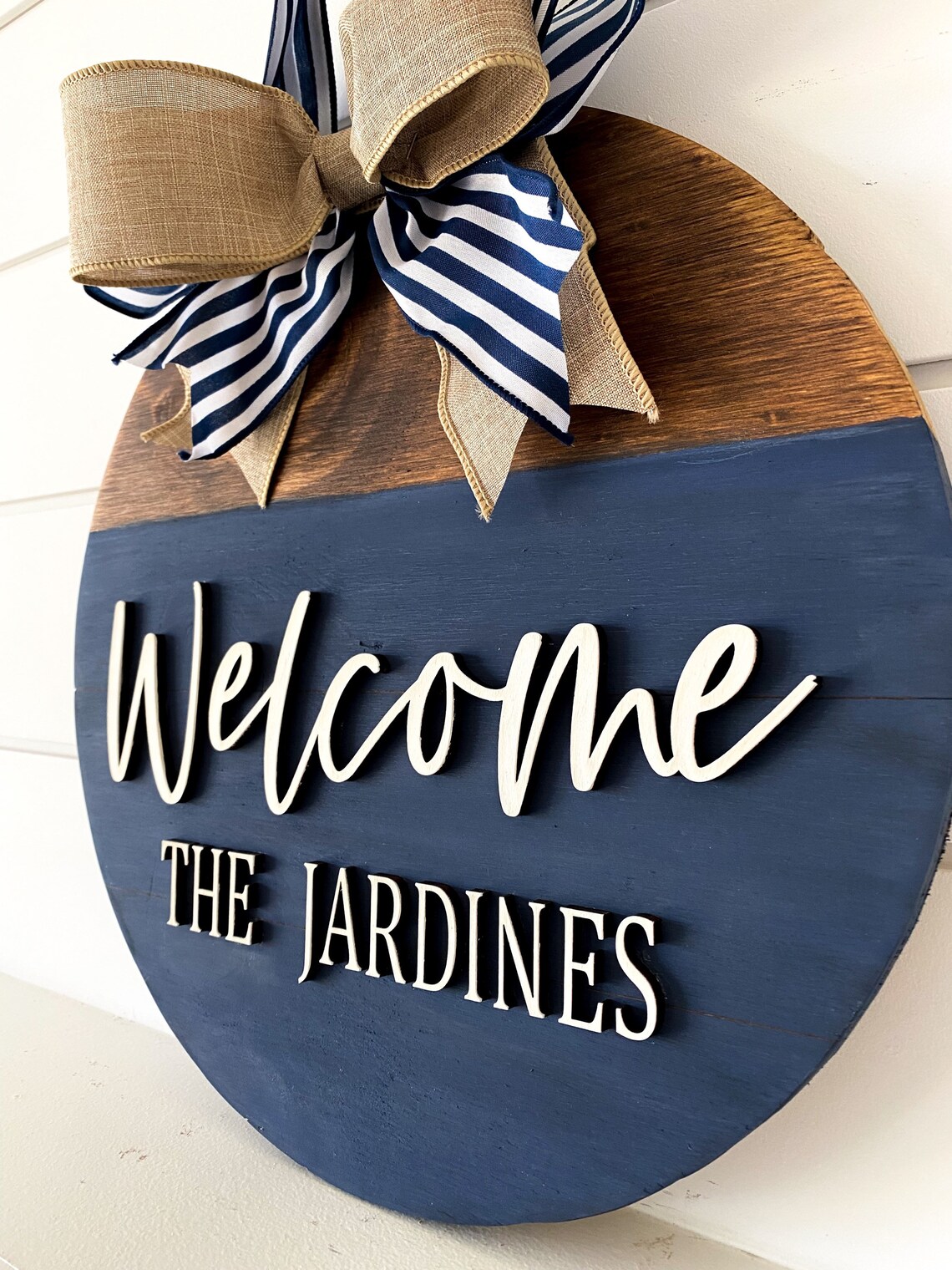 Custom Welcome Door Sign Front Door Decor Personalized Door - Etsy