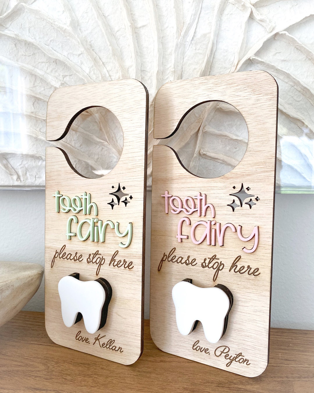 Tooth Fairy Door Hanger Tooth Fairy Personalized Tooth Fairy Box - Etsy