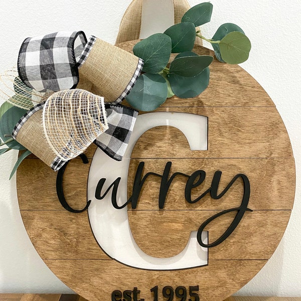 Personalized Door Signs - Etsy