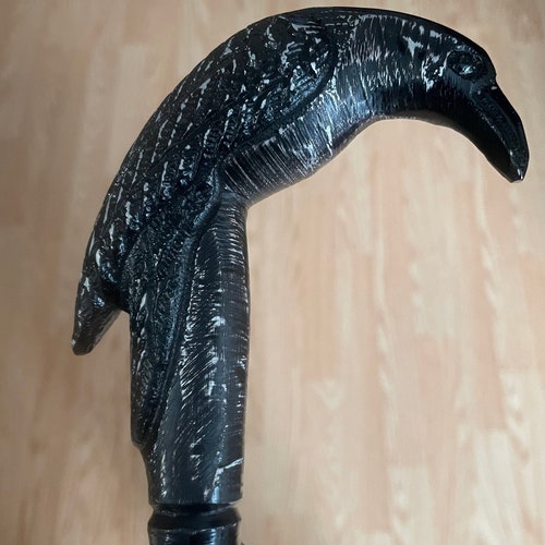 Carnival Cane Vintage Canes Raven Walking Sticks Gothic Сane | Etsy
