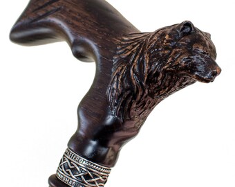 Bear Walking Cane - Etsy