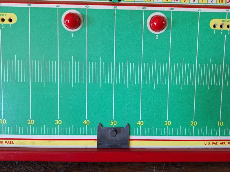 Vintage 1950s Jim Prentice Electric Football Board Game Model 77 - Etsy