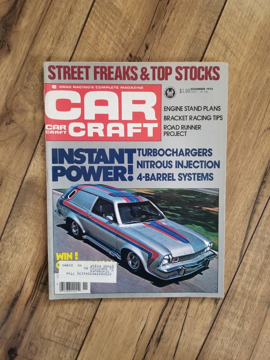 Vintage 1976 Car Craft Magazine, November Issue; Drag Racing; Street ...