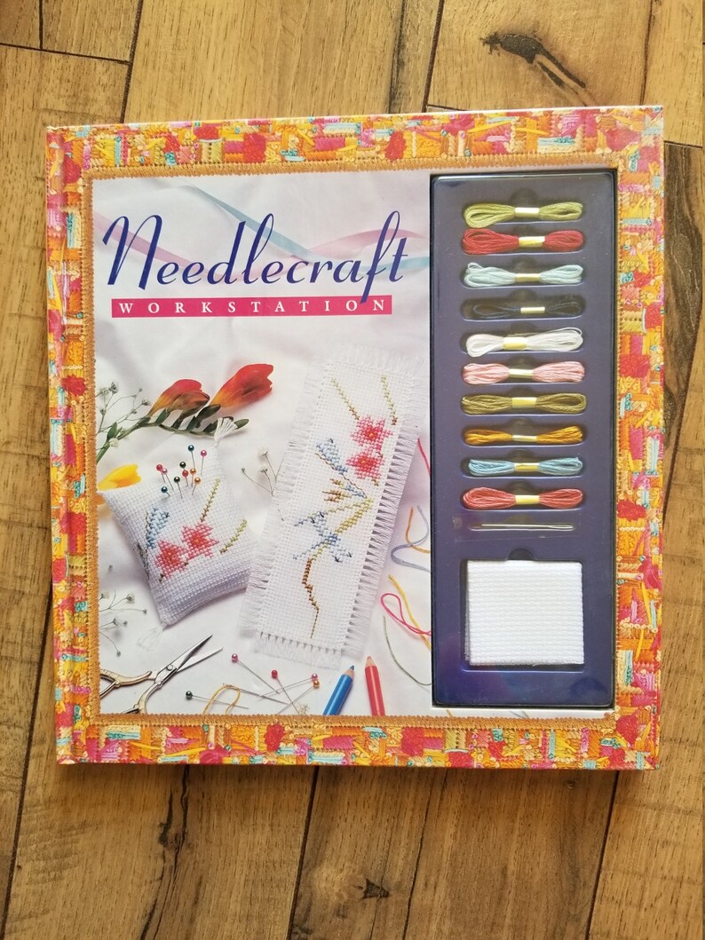 Vintage 1992 Needlecraft Workstation Sewing Hobbies DIY Arts and Crafts ...
