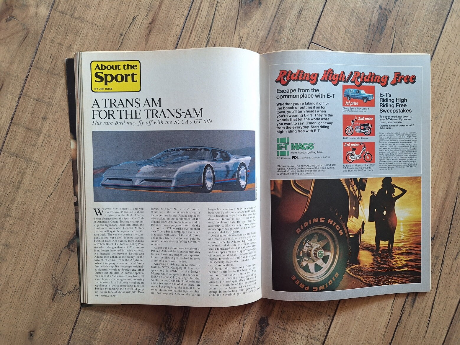 Vintage 1970 Road & Track Magazine, June Issue Racing Automotive ...