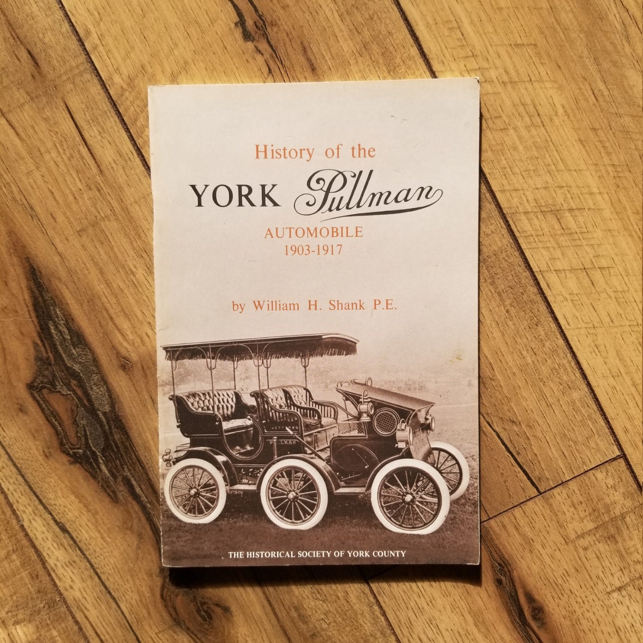 Vintage 1970 History of the YORK Pullman Automobile 1903-1917 by ...