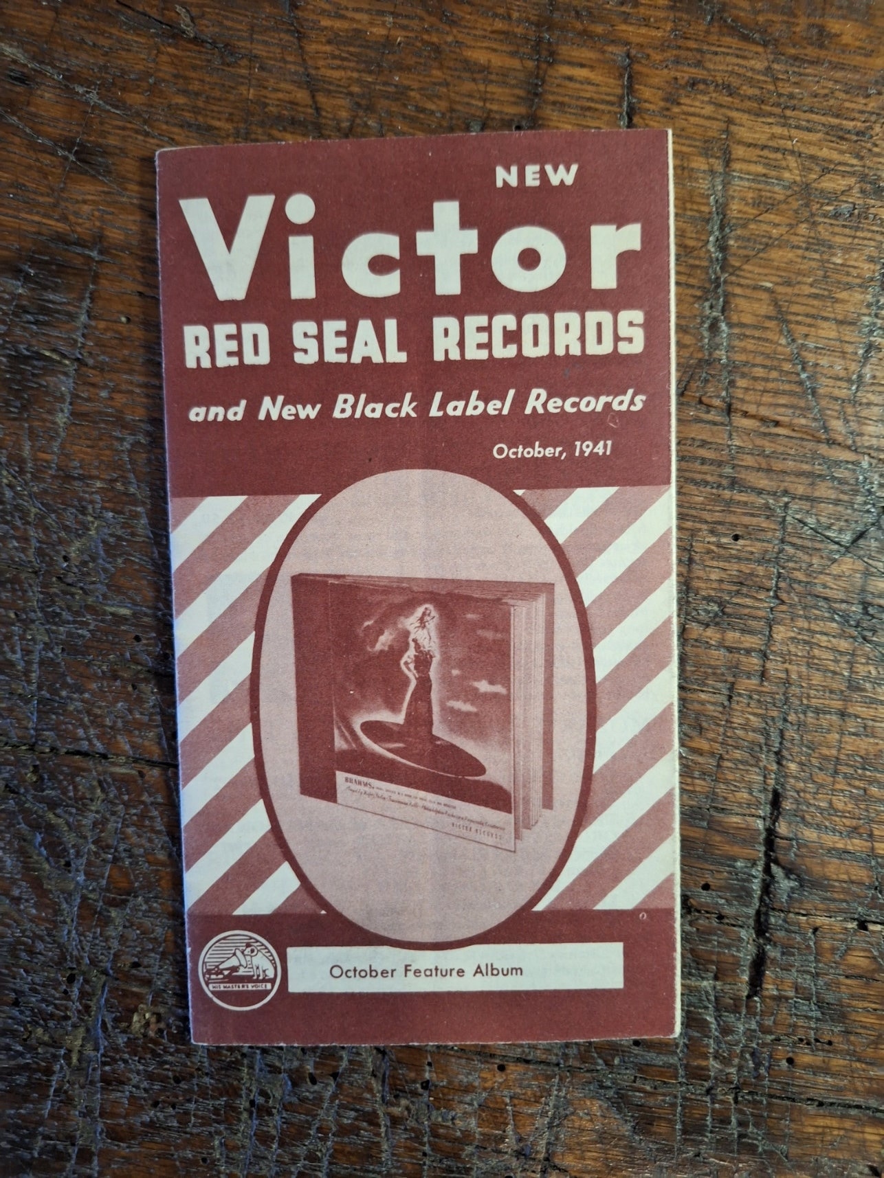 Vintage 1941 Victor Red Seal Records and Black Label Records Promo ...