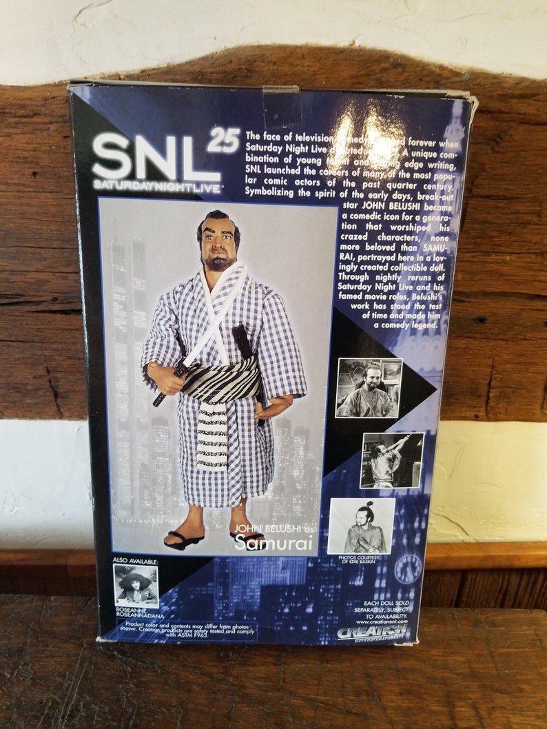 Vintage 2000 John Belushi as Samurai; Saturday Night Live - SNL ...