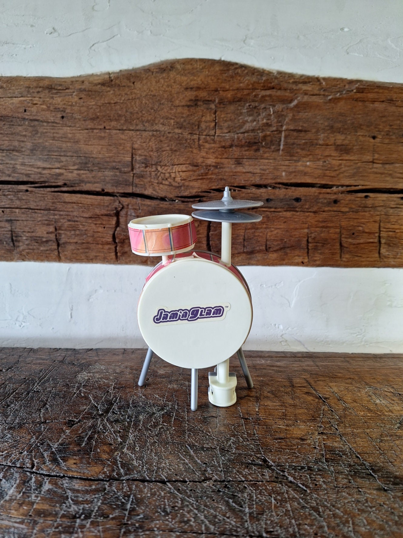 Vintage 2001 Super Star Barbie Jam'n Glam Drums, Mattel Fashion Doll ...