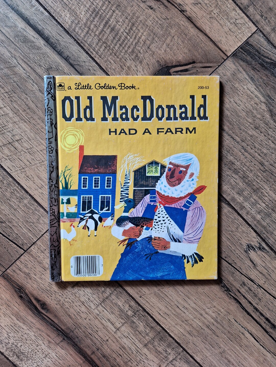 Vintage 1960 Old Macdonald Had A Farm, A Little Golden Book; Children's ...