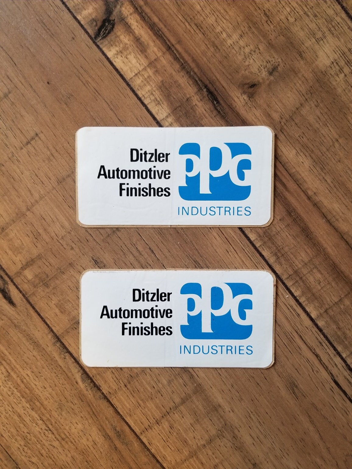 Vintage 1960s-70s PPG Ditzler Automotive Finishes Decal Unused Racing ...