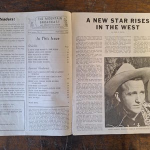 Vintage 1946 the Mountain Broadcast and Prairie Recorder Magazine ...