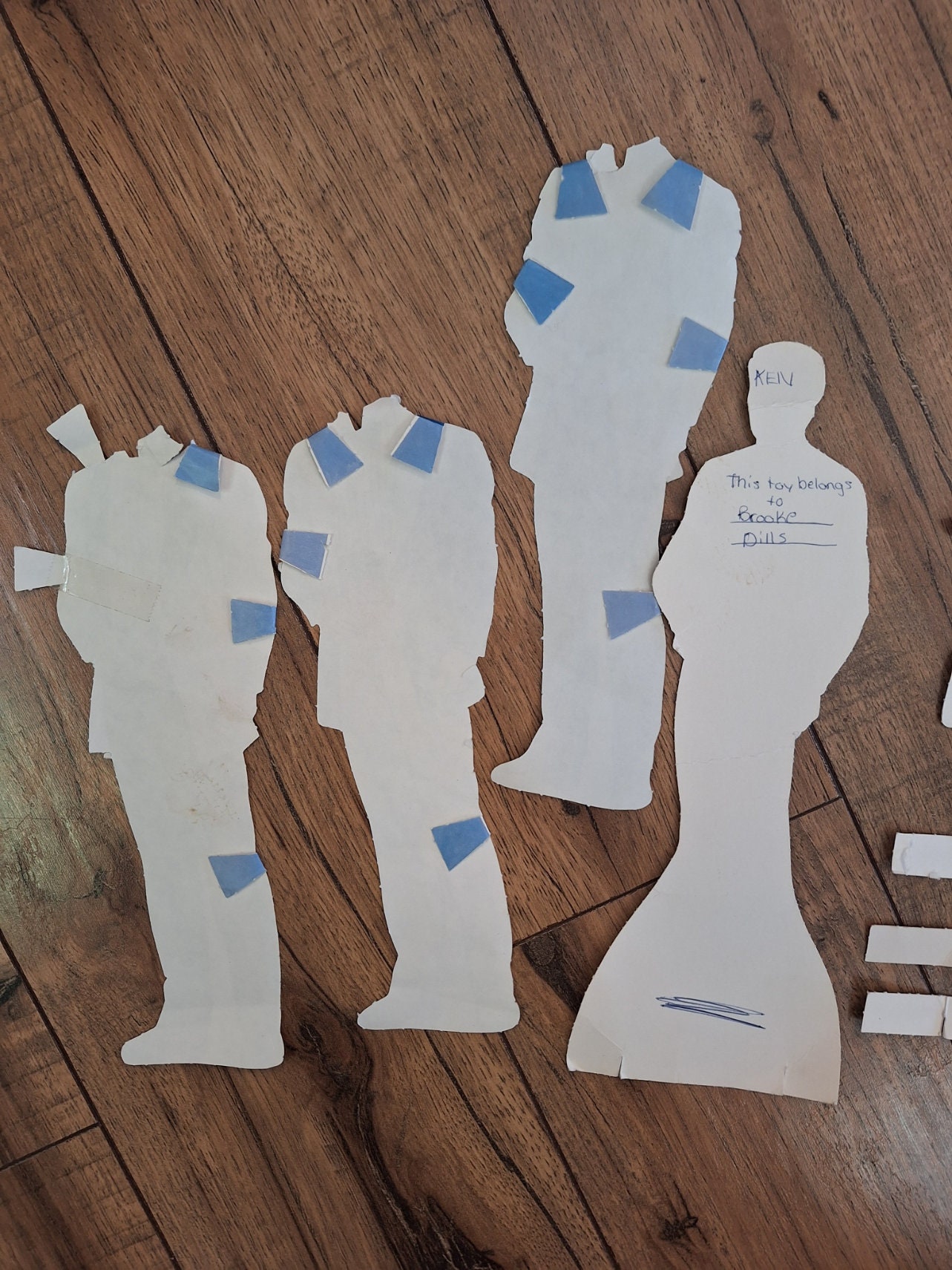 Vintage 1988 Barbie and Ken Paper Dolls and Outfits From - Etsy