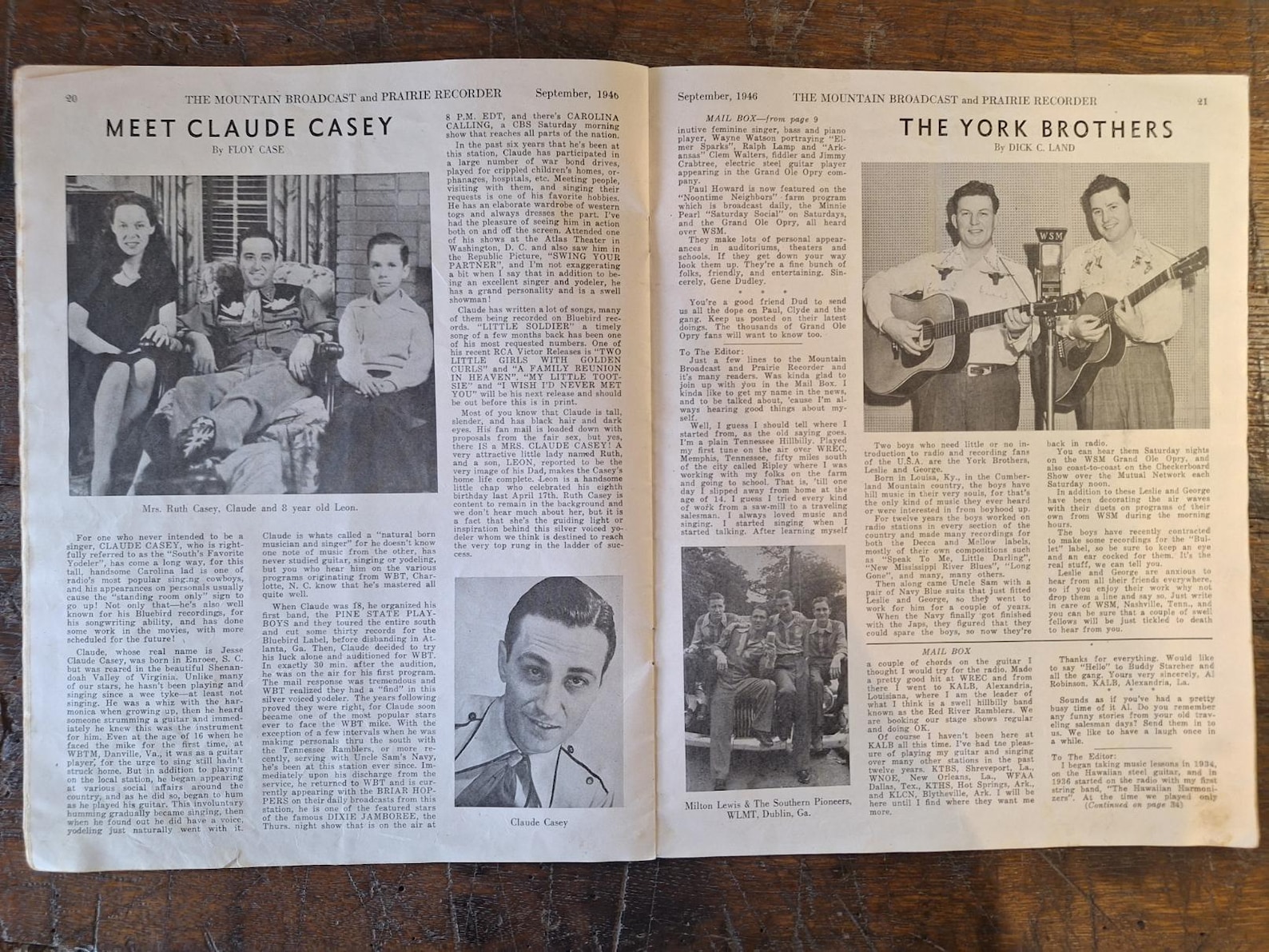 Popular Country Magazines From 1946