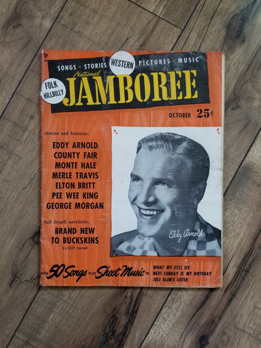 Vintage 1949 National Western Jamboree Magazine, October Issue ...