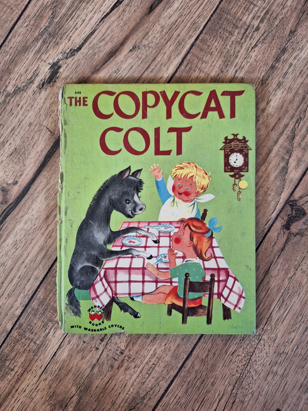 Vintage 1951 the Copycat Colt by Wonder Books Charlotte Steiner ...